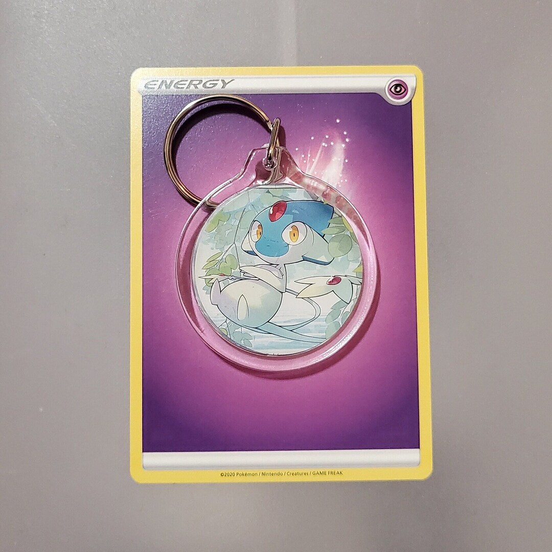 Azelf Pokemon Card Keychain V1.2 - Etsy