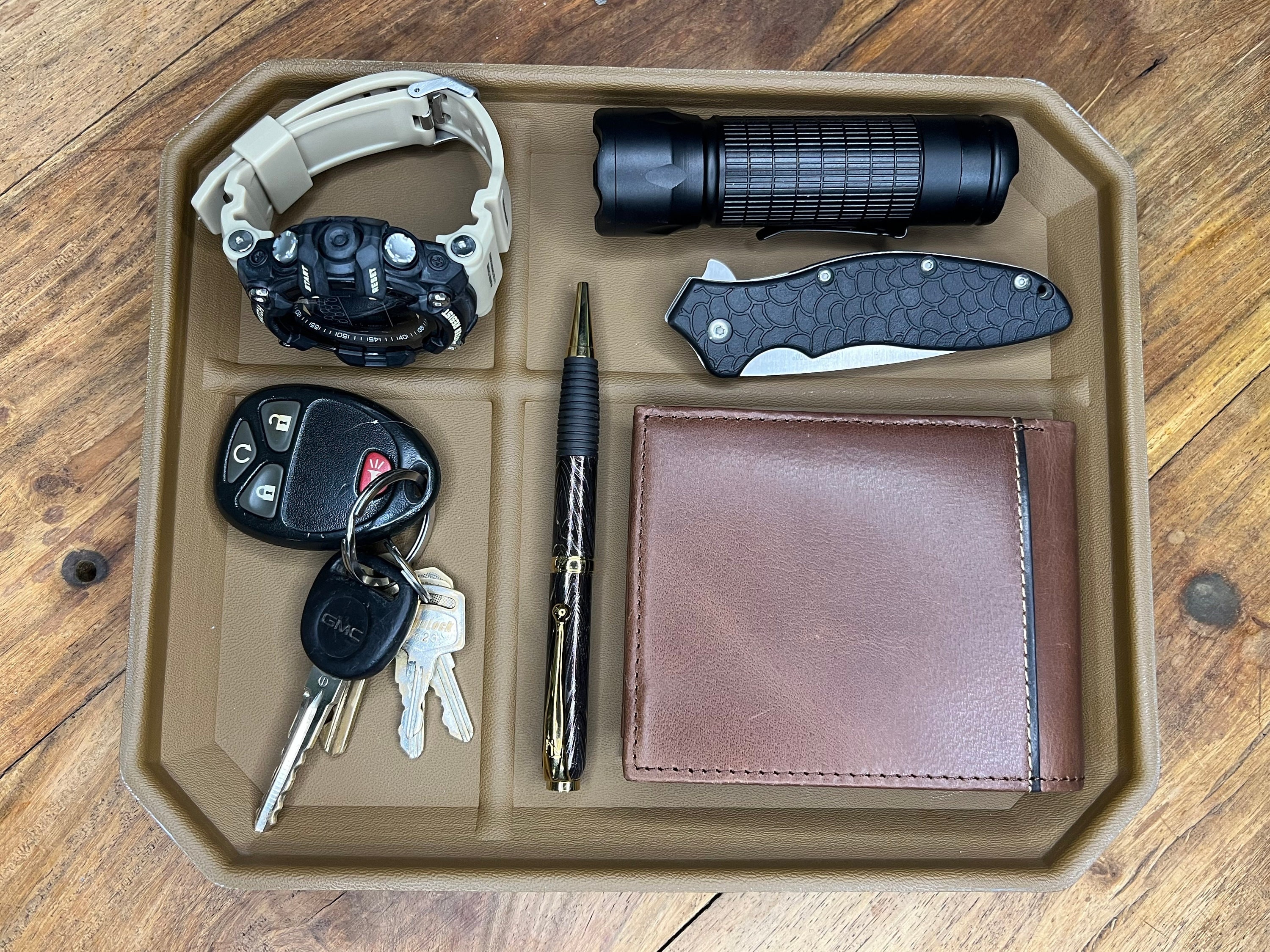 EDC Kydex Dump Tray for Your Pocket Items Such as Firearms, Mags ...
