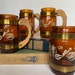 Set of 4 Vintage 1960’s Siesta Ware Western Amber Beer Mugs. - Etsy