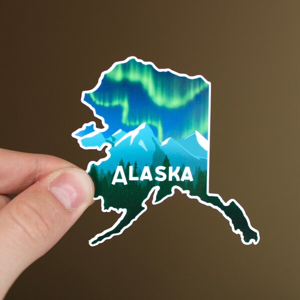 Alaska Decal - Etsy