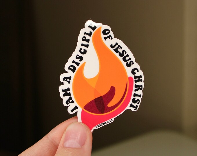 I Am A Disciple of Jesus Christ Sticker | LDS 2024 Youth Theme Sticker ...