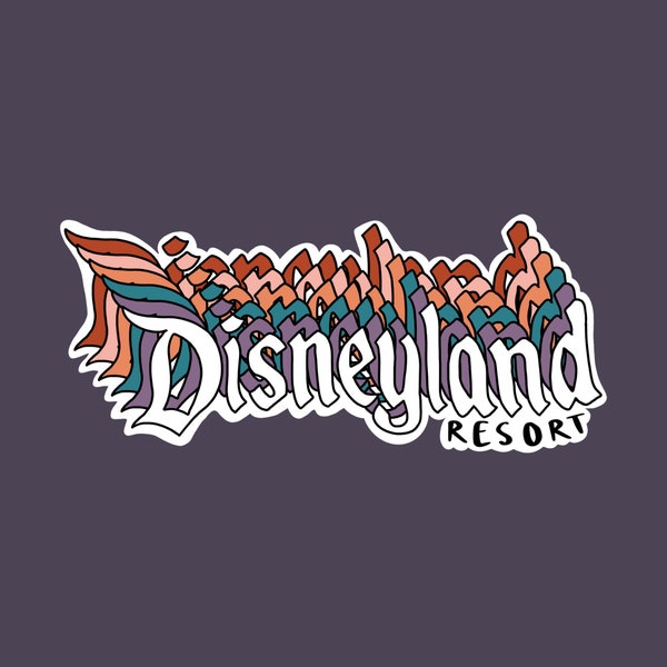 Disneyland Resort Sticker - Etsy