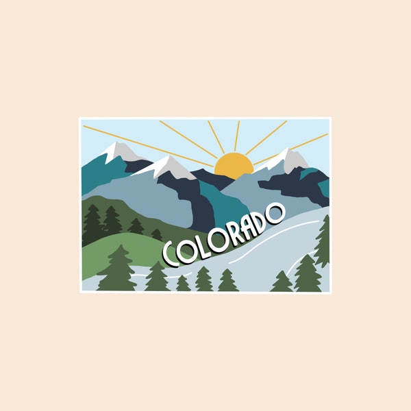 Colorado Decal - Etsy