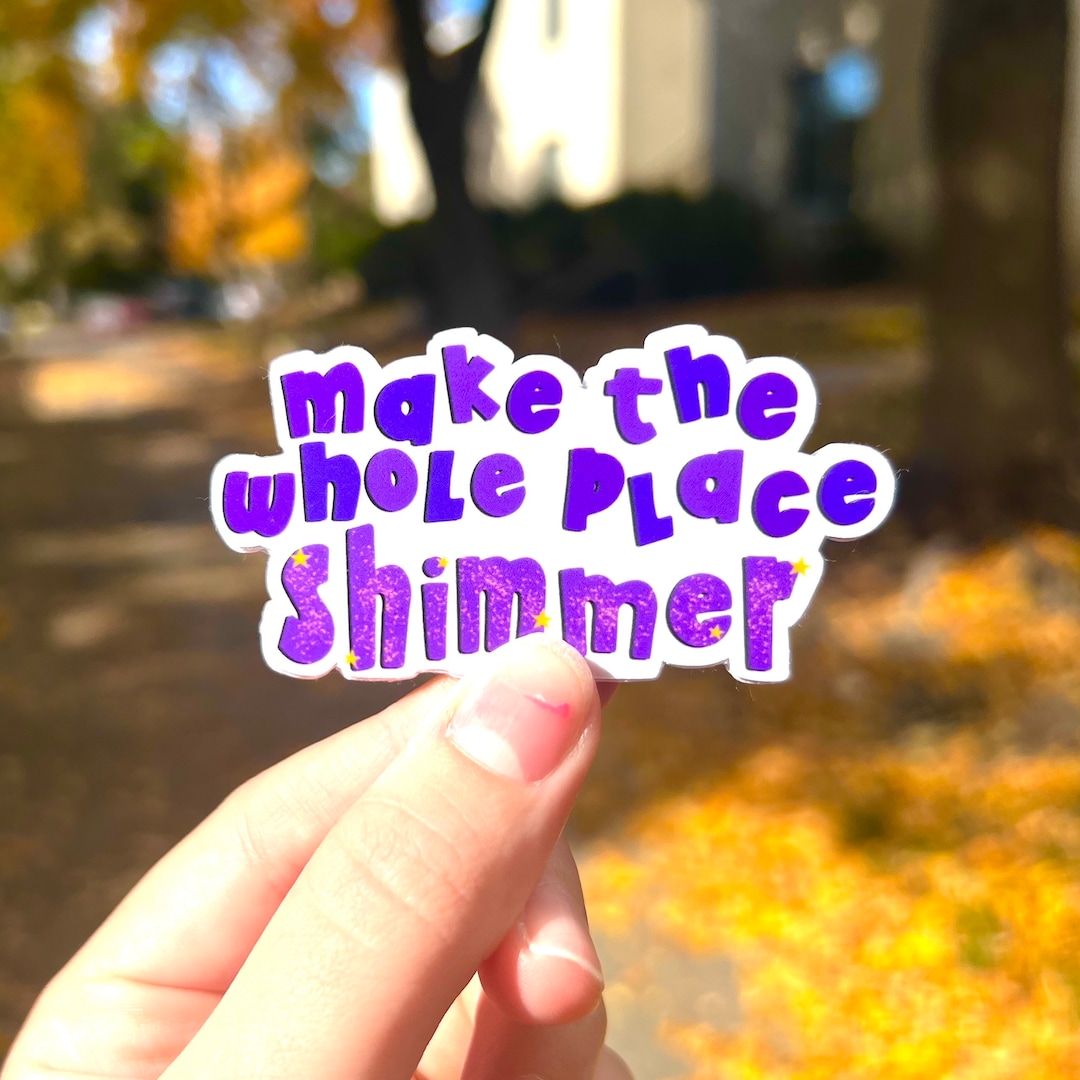 Bejeweled Sticker Make the Whole Place Shimmer Taylor Swift Sticker ...