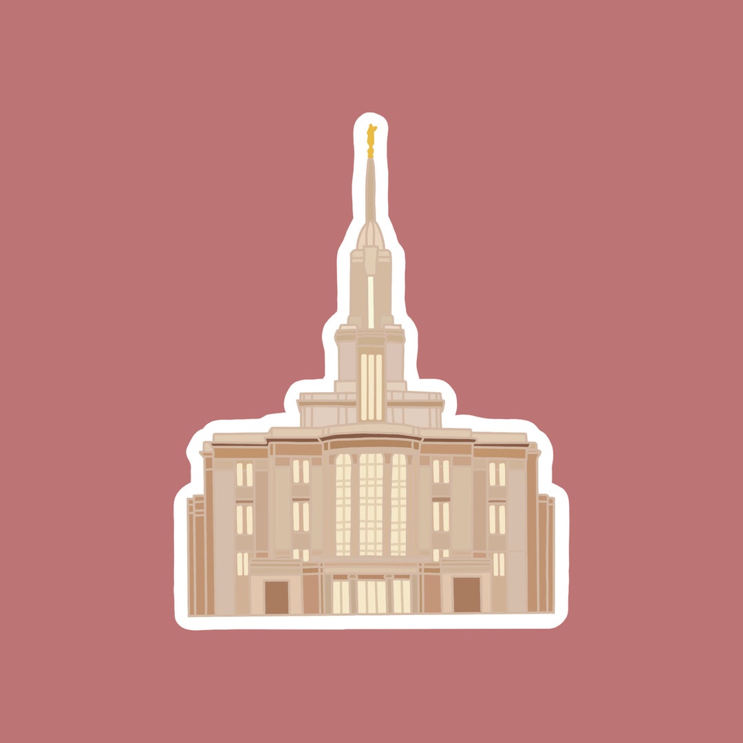 Payson Utah Temple Sticker LDS Temple Sticker Religious - Etsy
