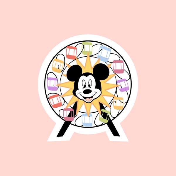 Mickey Mouse Ferris Wheel - Etsy