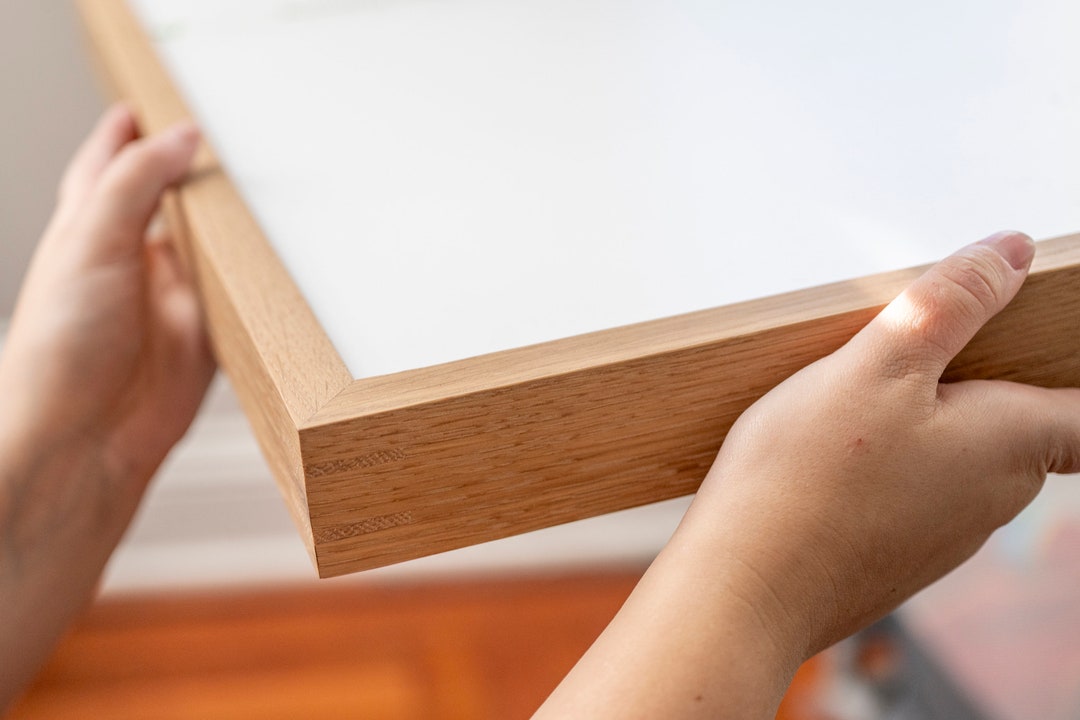 Hardwood Picture Frames - Deep Gallery Style - Standard and Custom ...