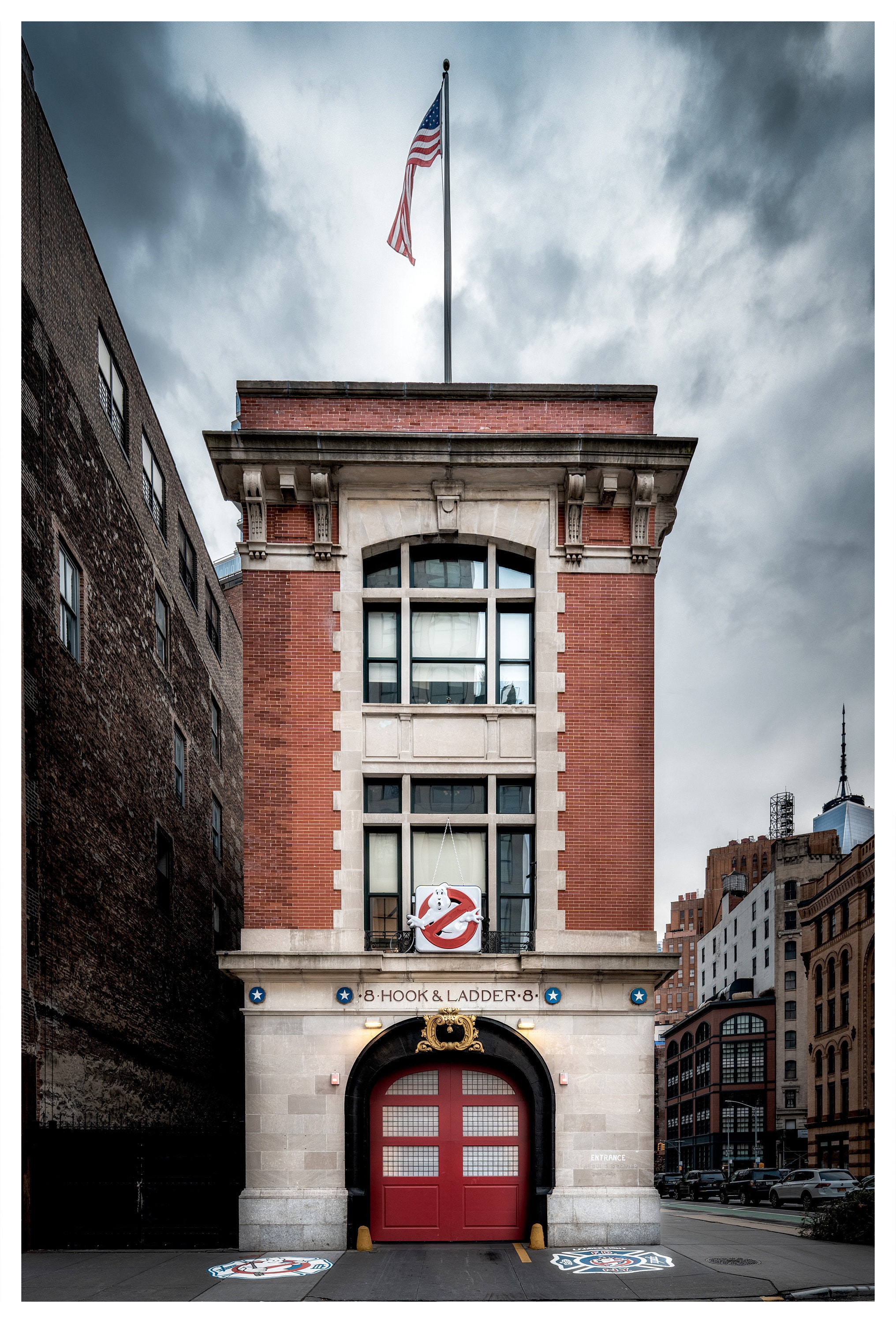 Ghostbusters Firehouse New York City, Fine Art Print, Movie Print, FDNY ...