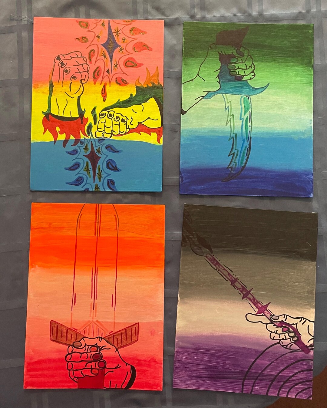 Pride Fantasy Weapon Canvas Art - Etsy