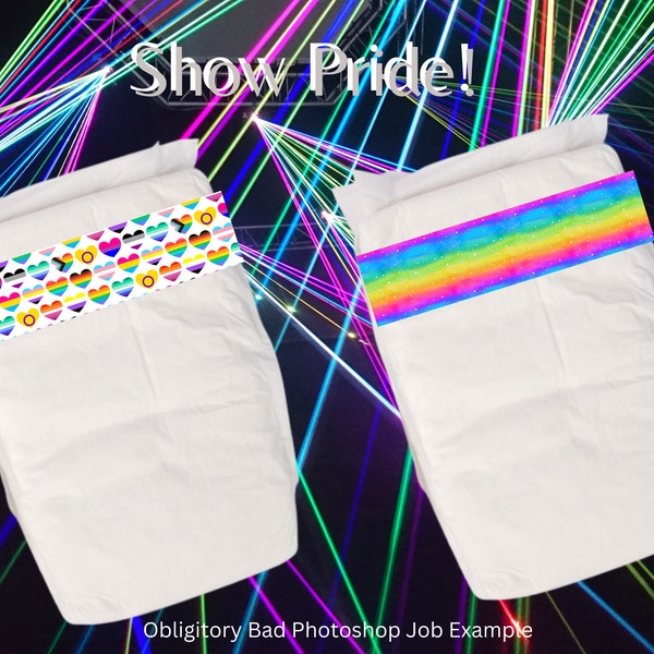 Pride Abdl Diaper - Etsy