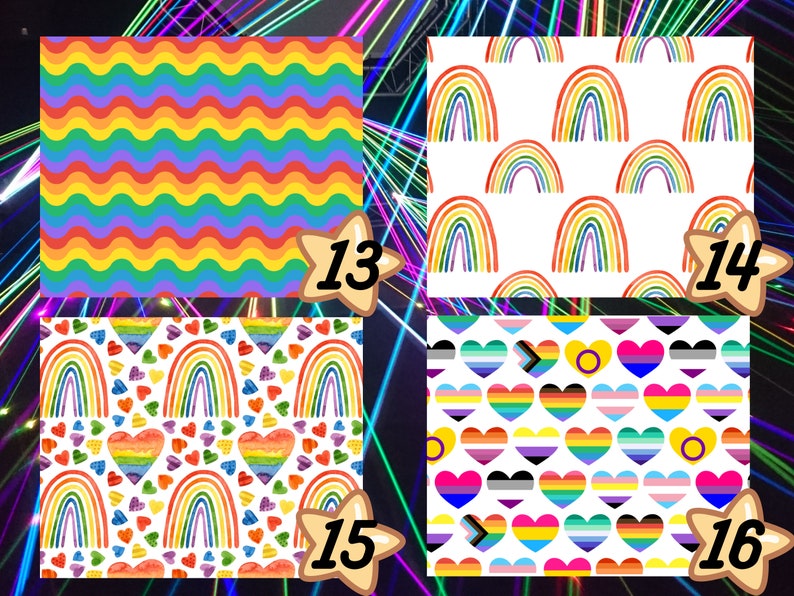 Pride and Rainbows Narrow ABDL Diaper Landing Pad Sticker Tapes - Etsy