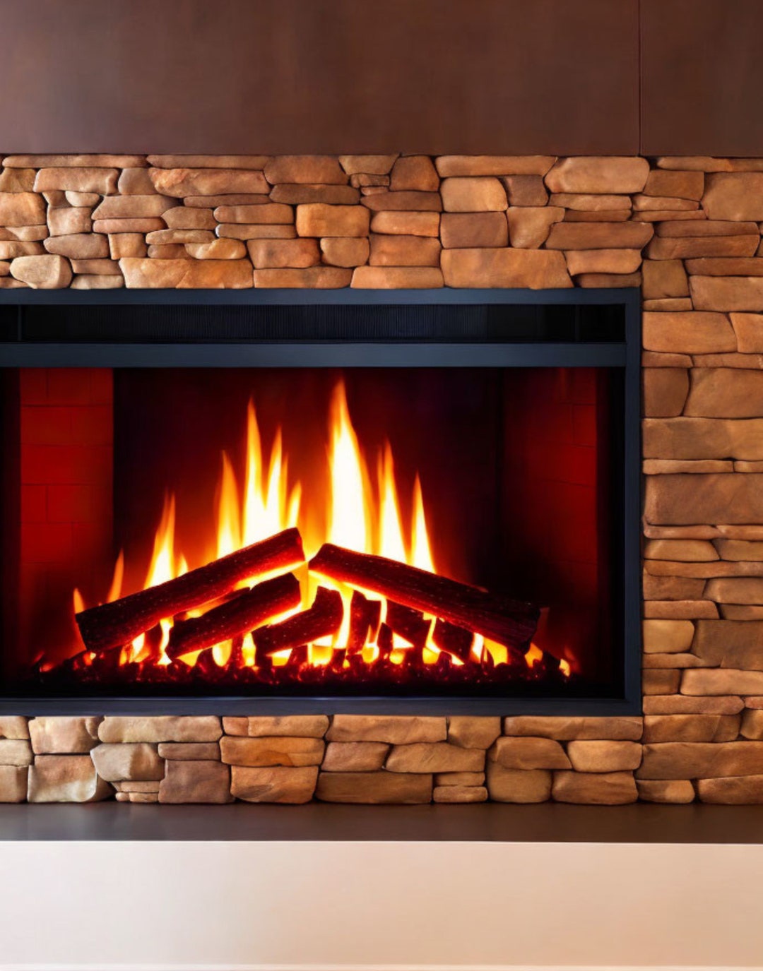 Stunning Fireplace Decor for Your Home, Unique Wall Art for Your ...