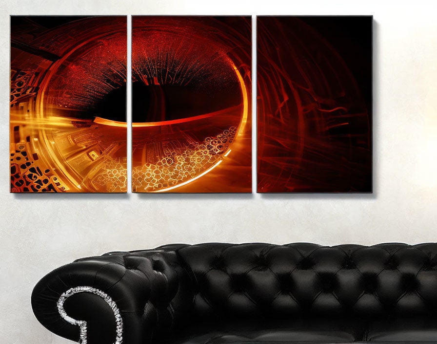 Wood Fireplace Wall Art, Fire ART PRINT, Fire Canvas Print, Poster of ...