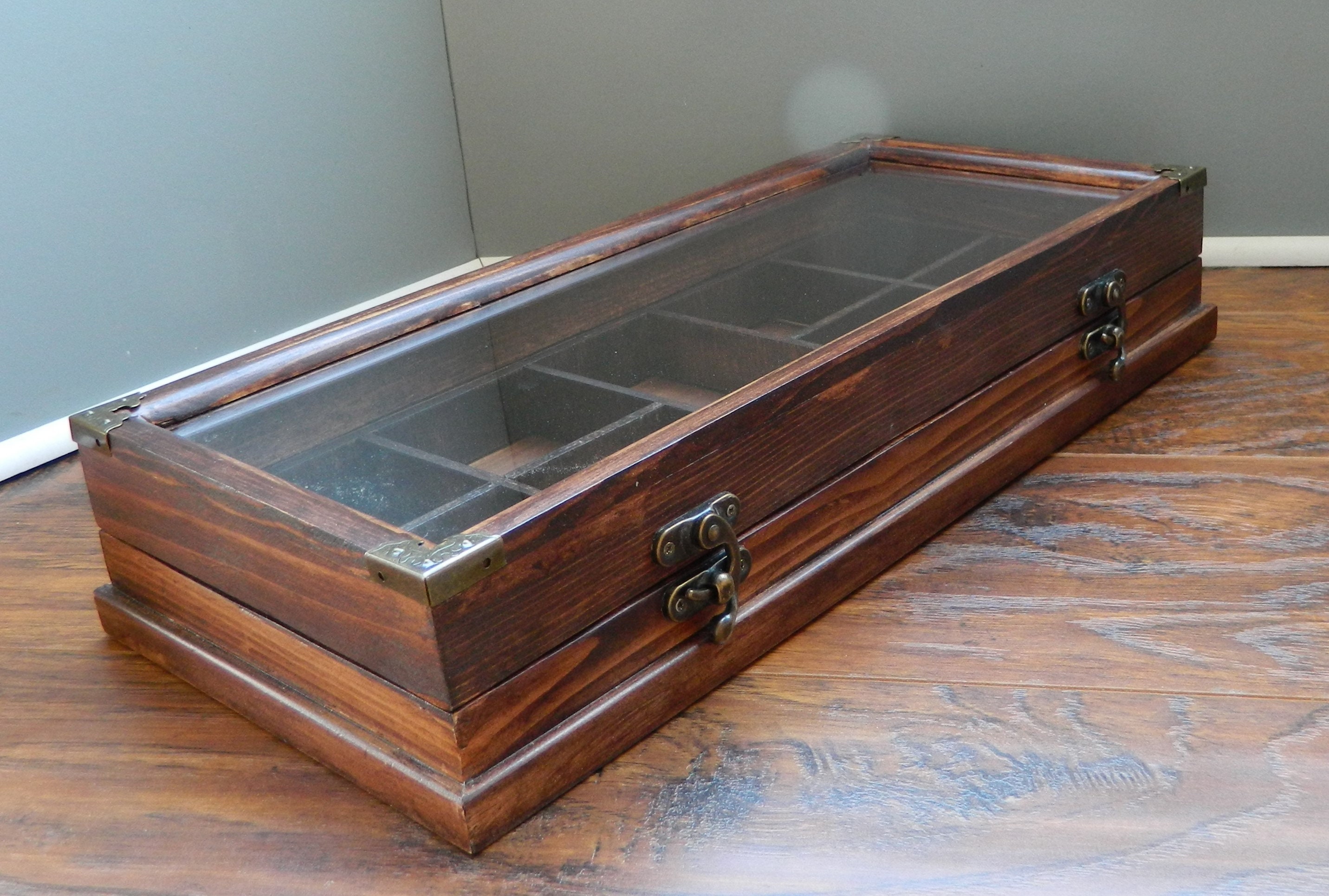 Wooden Custom Made Collection / Jewelry Case / Table Case - Etsy