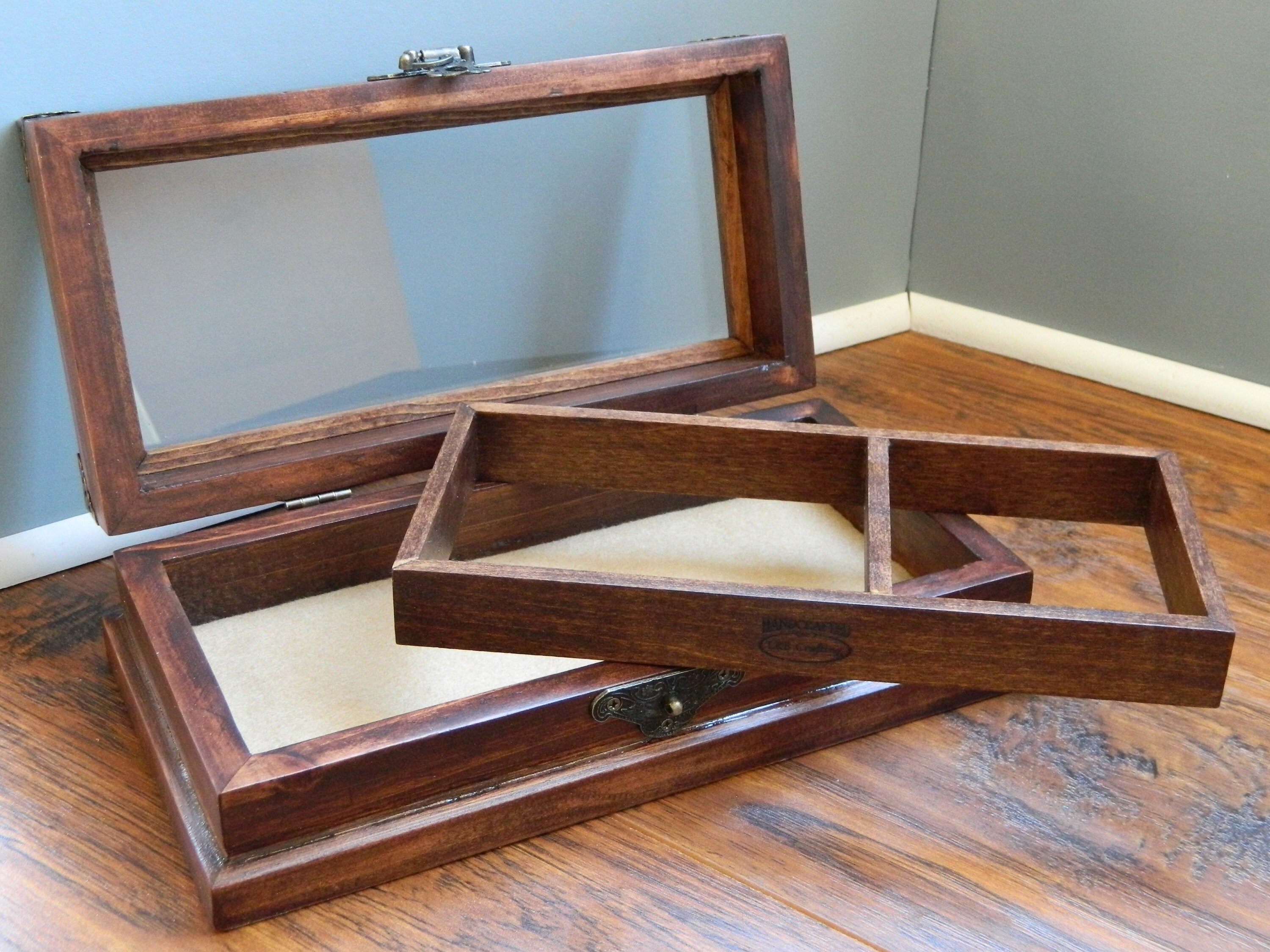 Wooden Custom Made Collection / Jewelry Case / Table Case - Etsy