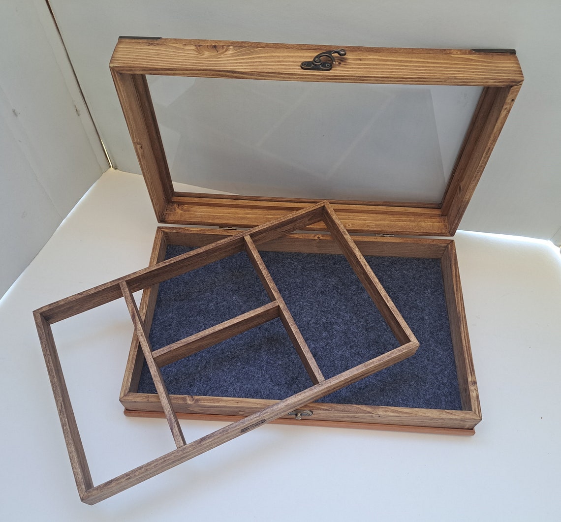 Wooden Custom Made Collection / Display / Jewelry Case/ Curio (SOLD) - Etsy