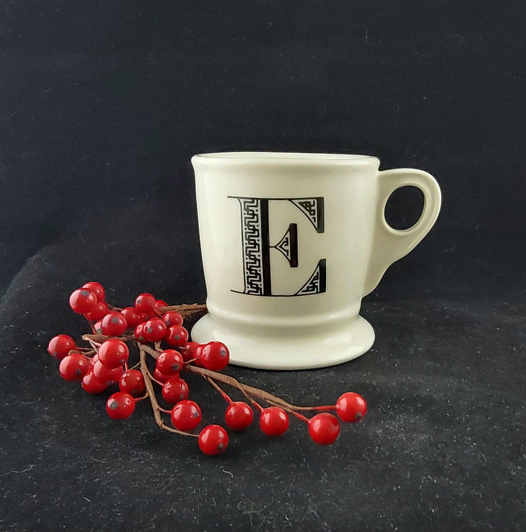 Anthropology Letter E Monogram Mug Coffee Tea Cocoa - Etsy