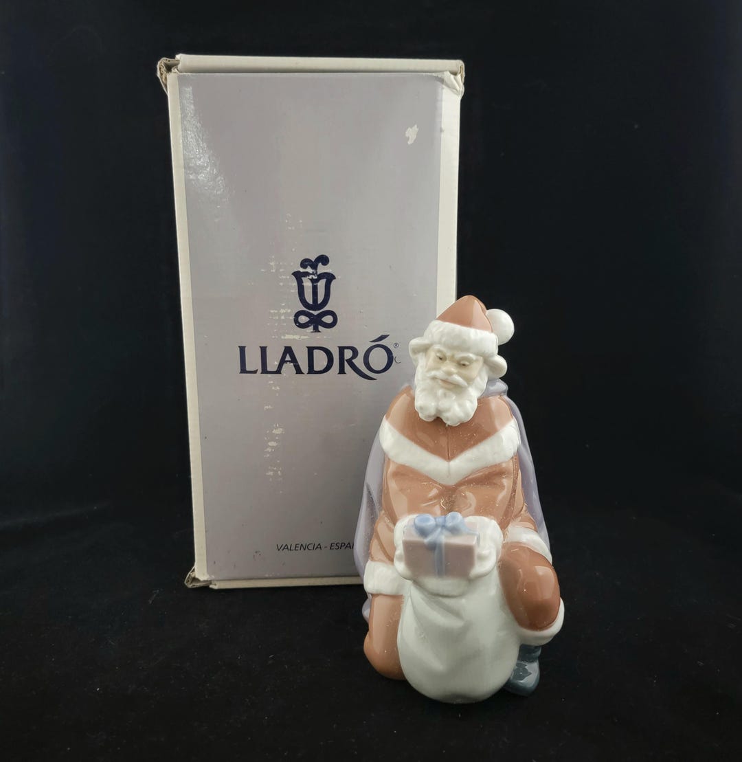 Lladro A Gift From Santa Figurine 1998 Premier Edition Signed Rare - Etsy