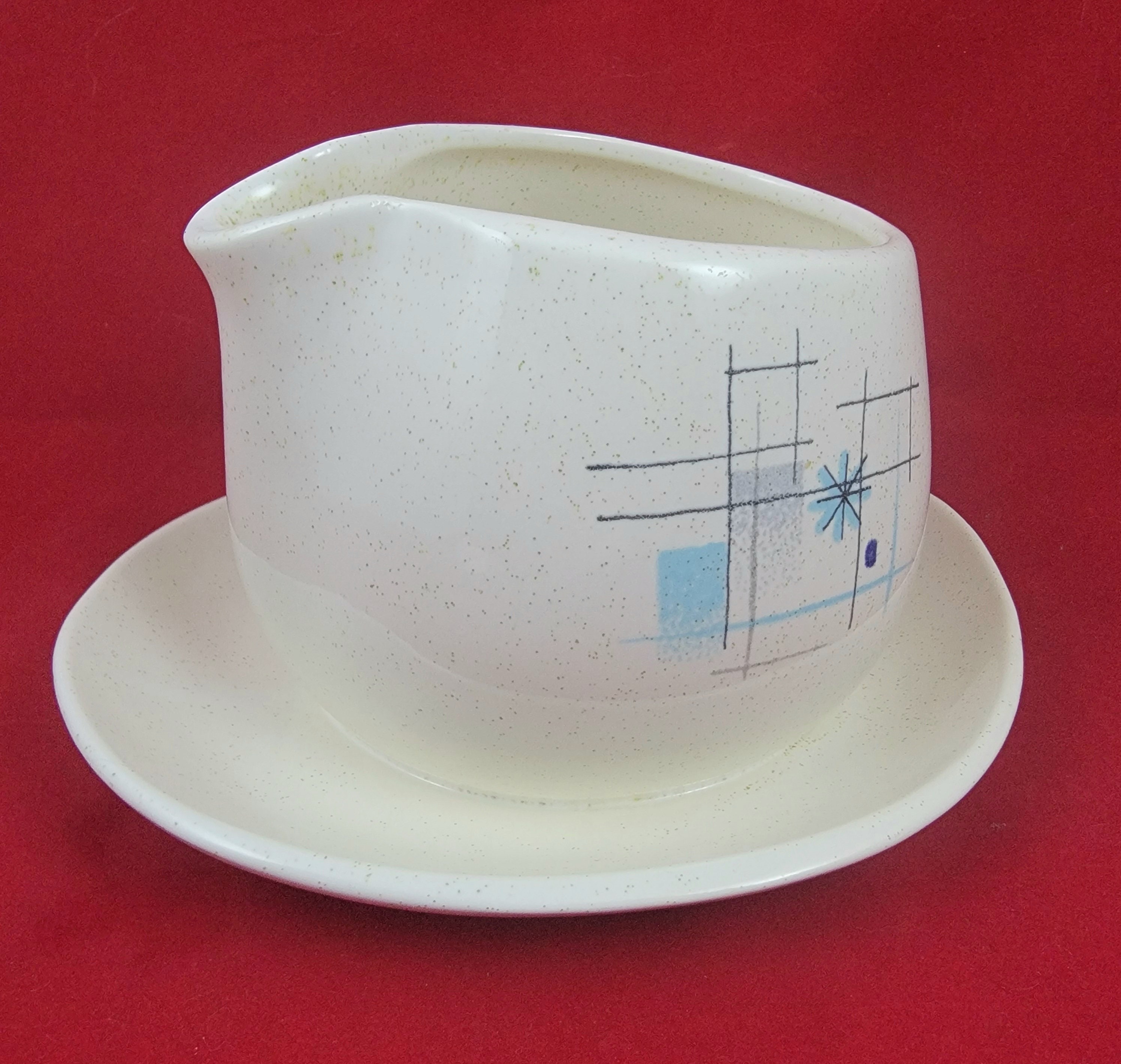 Franciscan Oasis Dinnerware 1950s Atomic Starburst Pattern Dinnerware ...