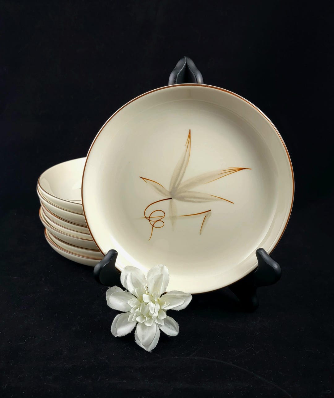 Winfield China Passion Flower Salad Plates MCM Sold as Set of 4 - Etsy