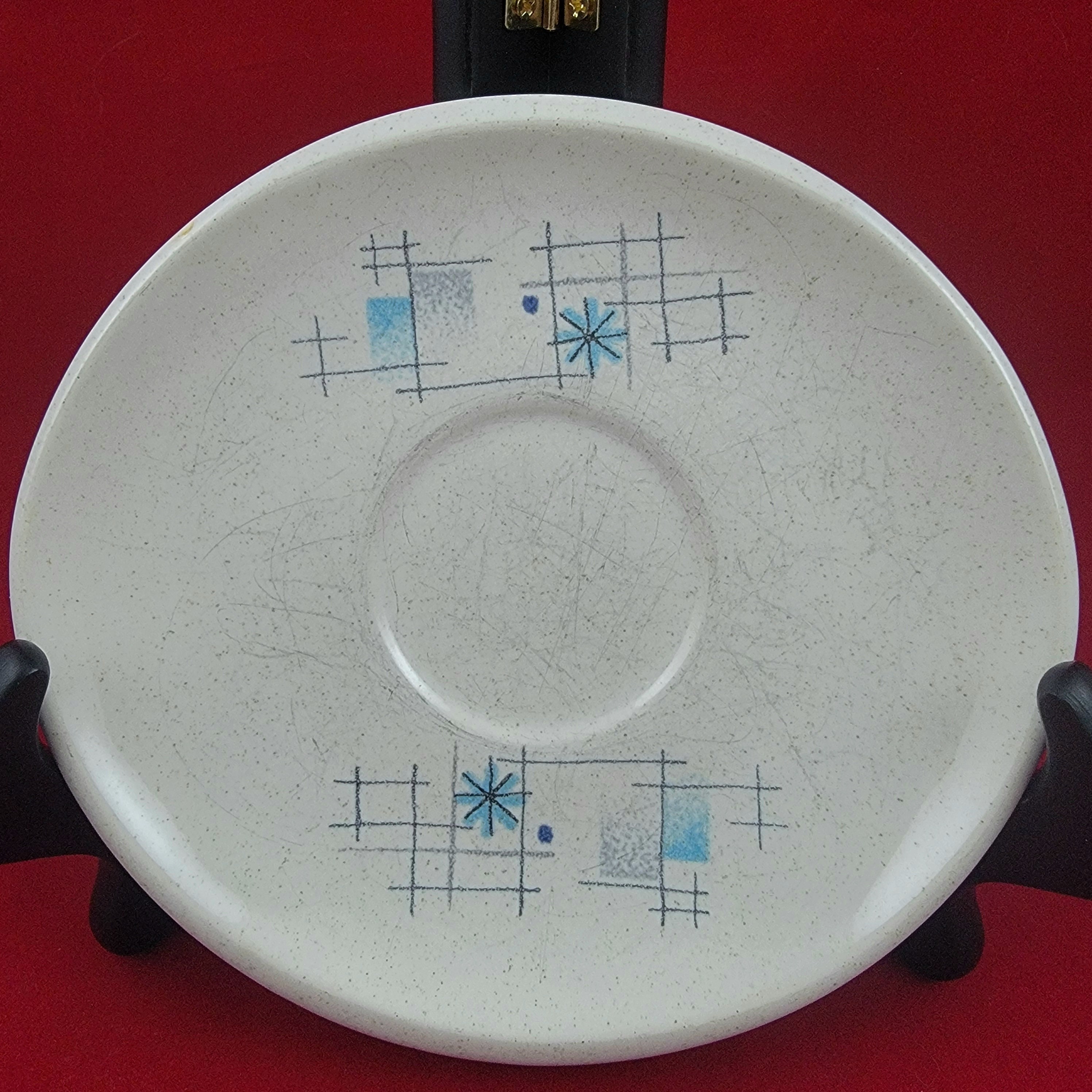 Franciscan Oasis Dinnerware 1950s Atomic Starburst Pattern Dinnerware ...
