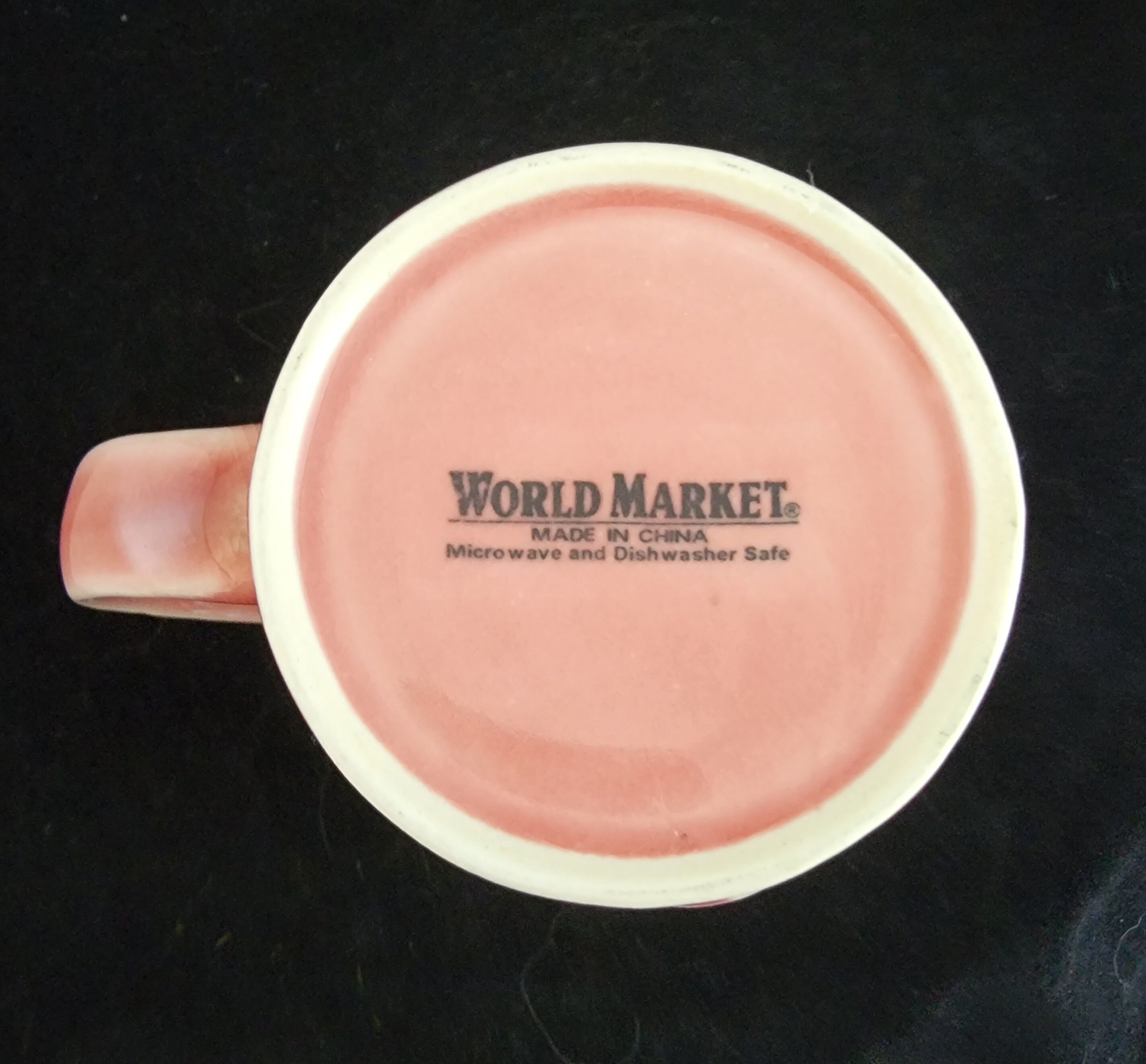 World Market Tea Set Strainer System Rose Pink and White Embossed ...