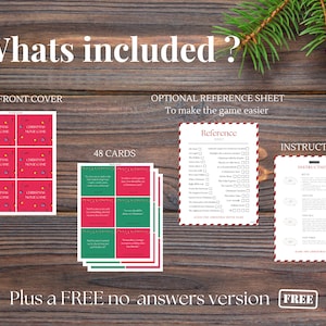 Name the Christmas Movie Game Printable Party Game for Families Instant ...