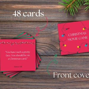 Name the Christmas Movie Game Printable Party Game for Families Instant ...