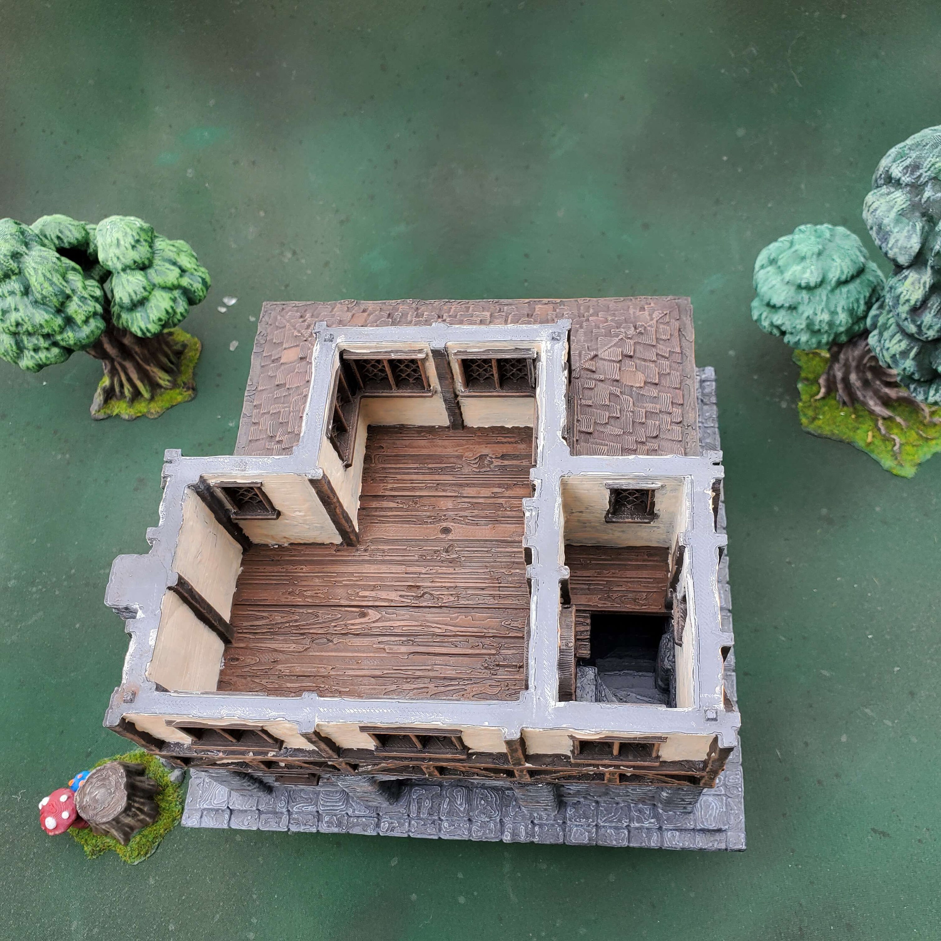 Medieval Market 3D Print, Building Terrain Tabletop Miniature, D&D Dnd ...