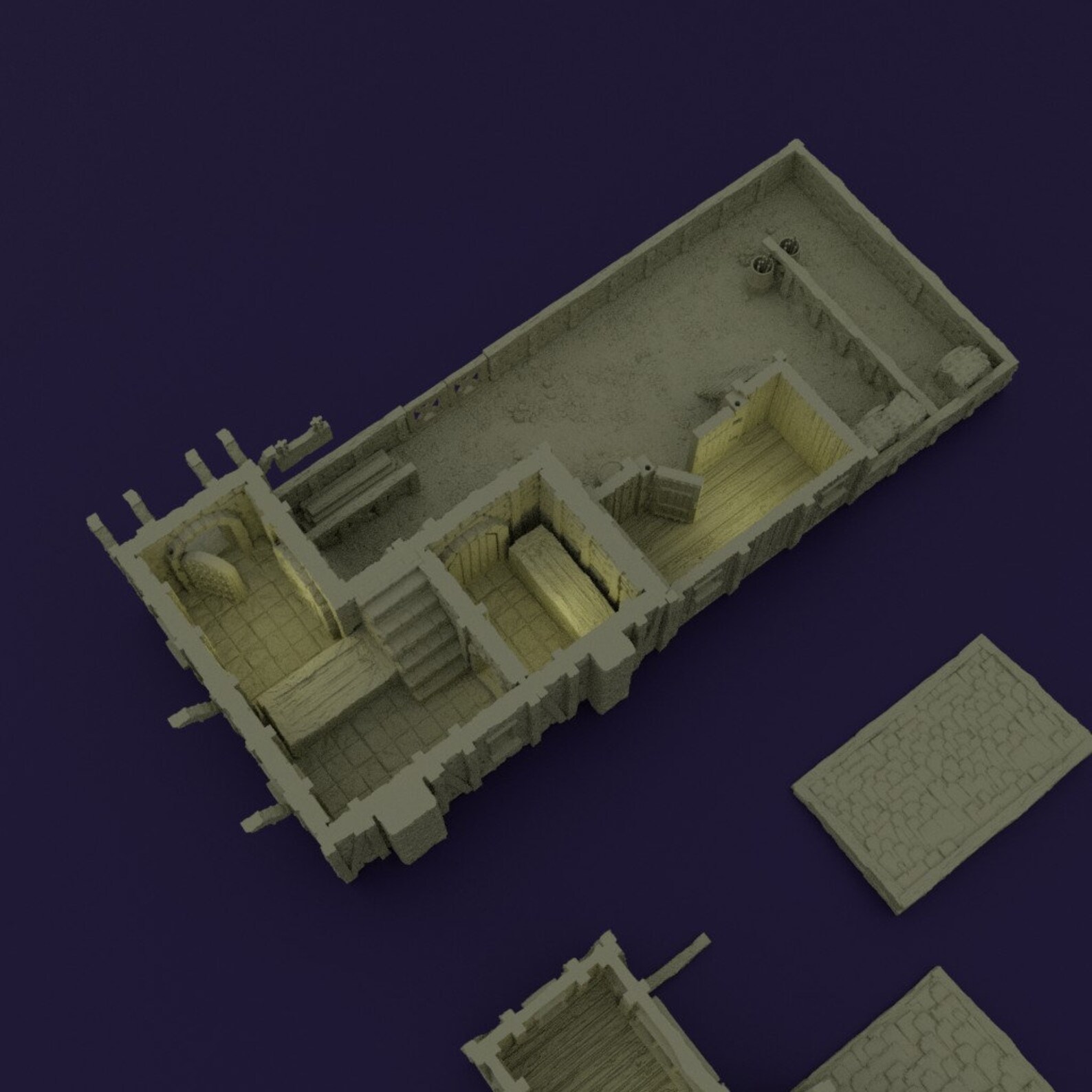 Medieval Bowyer 3D Print, Building Terrain, Tabletop Miniature, D&D Dnd ...