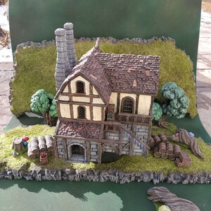 Medieval Distillery 3D Print, Brewery, Tavern Bar, Building Terrain ...