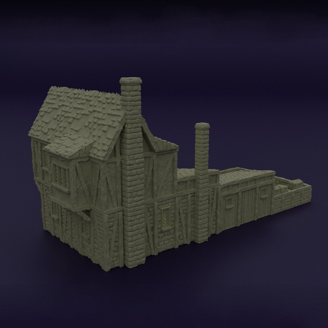 Medieval Bowyer 3D Print, Building Terrain, Tabletop Miniature, D&D Dnd ...