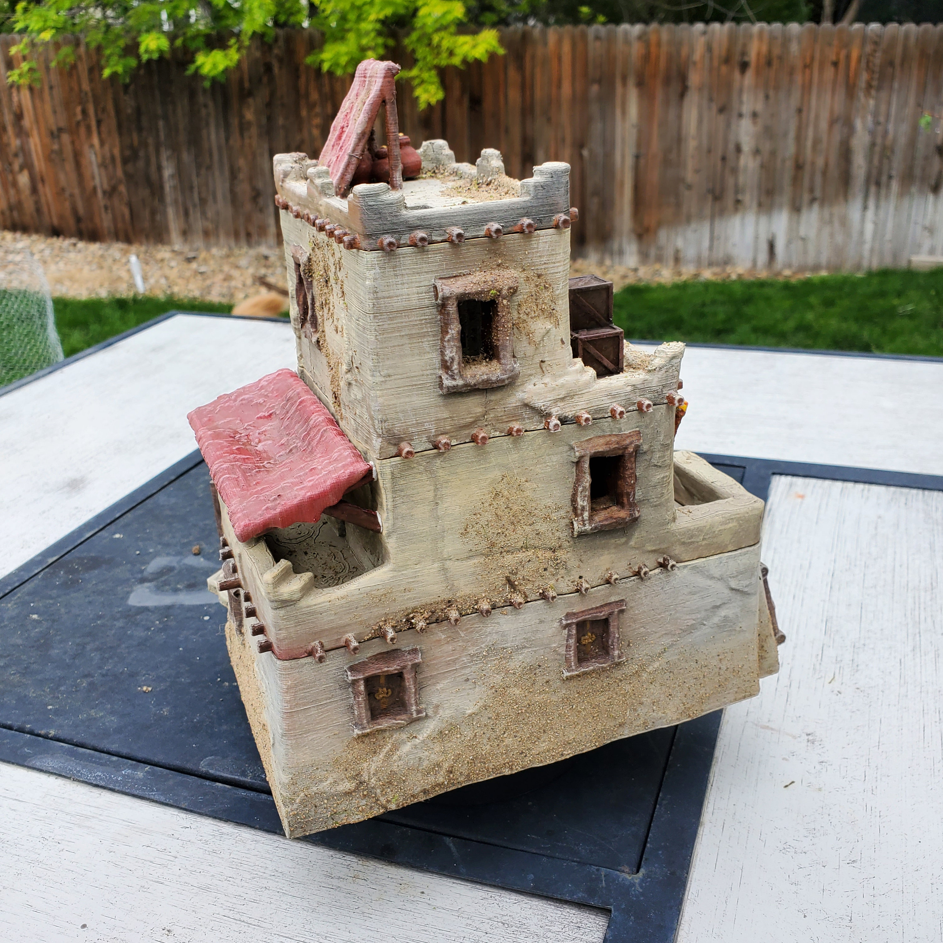 Desert Market 3D Print, Middle-east Merchant, Shop Building Terrain ...