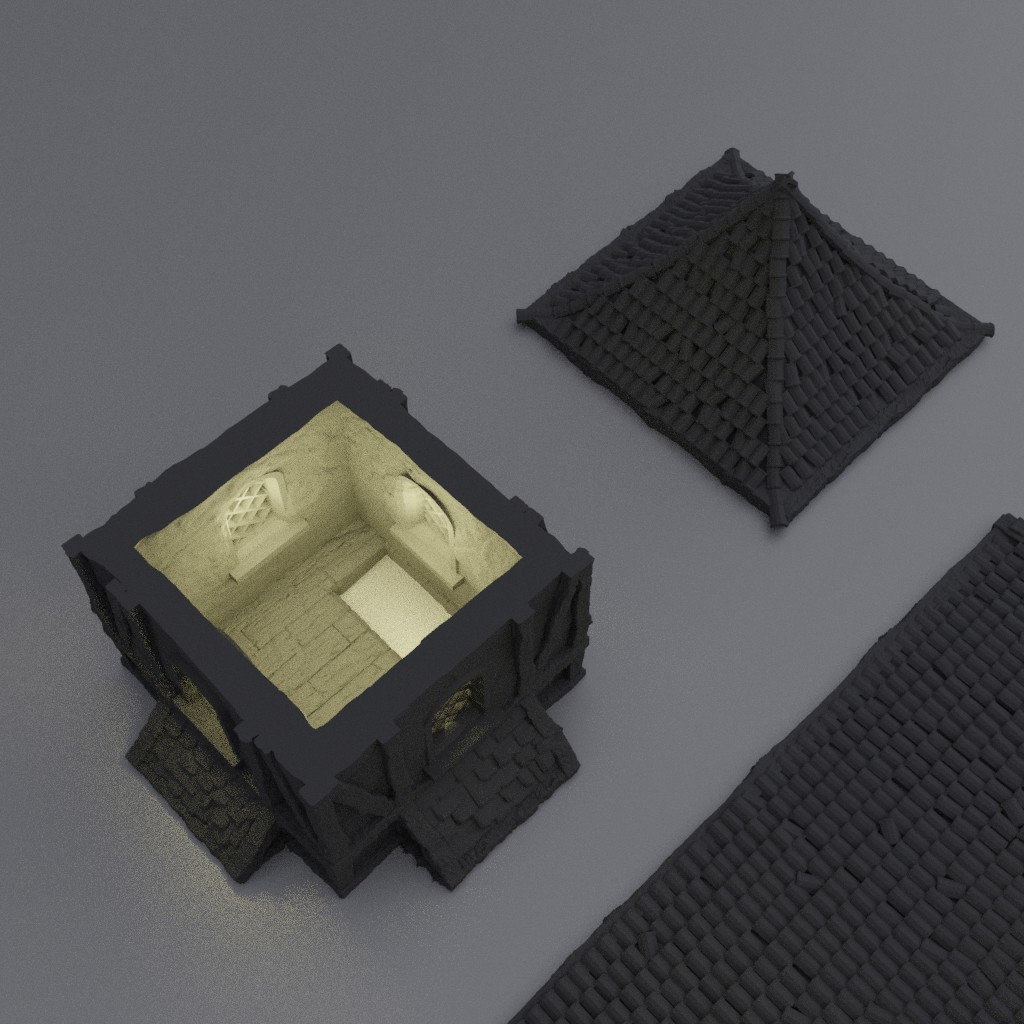 Village Prison 3D Print, Jail, Cell Block, Building Terrain, Tabletop ...