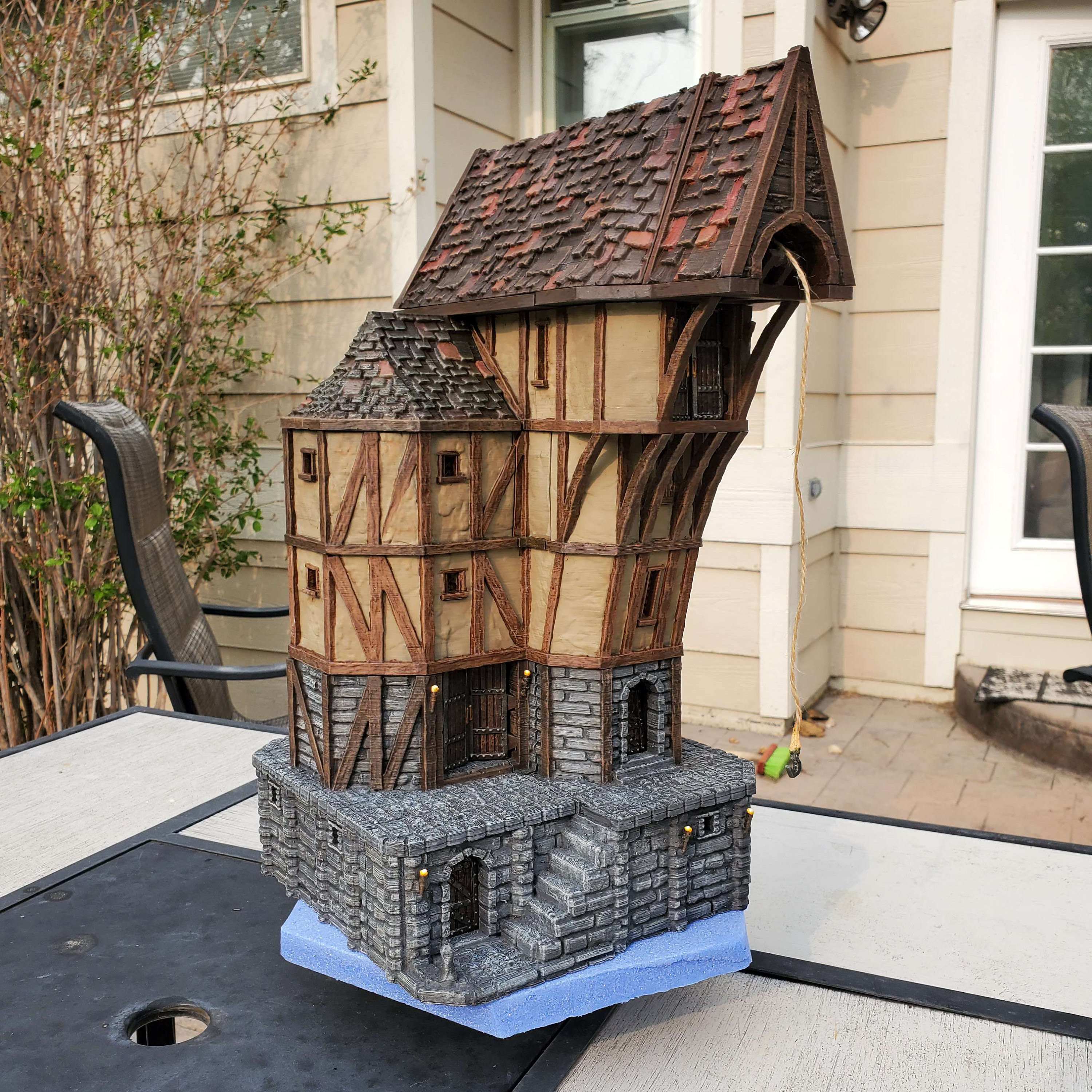 Seaside Warehouse 3D Print, Building Terrain, Tabletop Miniature, D&D ...