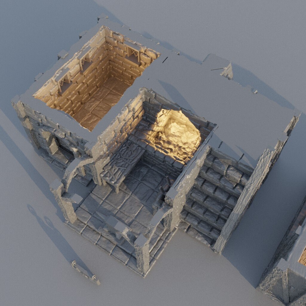 Town Blacksmith 3D Print, Forge House, Printed Miniature, Tabletop ...