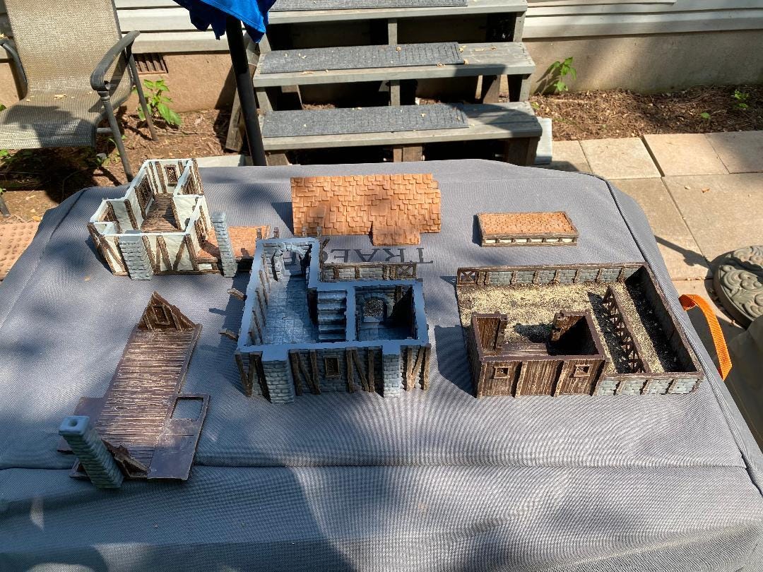 Medieval Bowyer 3D Print, Building Terrain, Tabletop Miniature, D&D Dnd ...