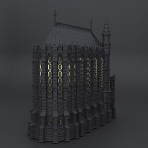Medieval Reliquary Church 3D Print, Building Terrain, Tabletop ...