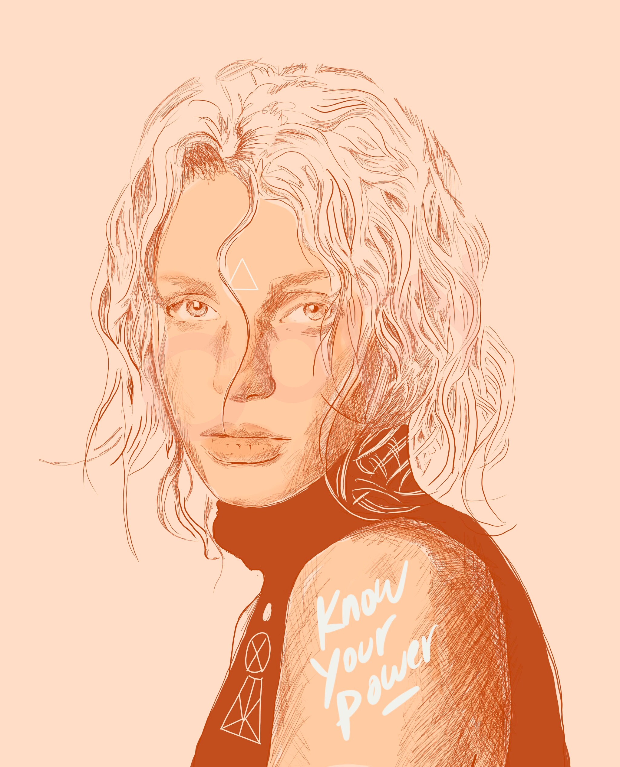 Know Your Power Girl 8 X 10 Art Print - Etsy