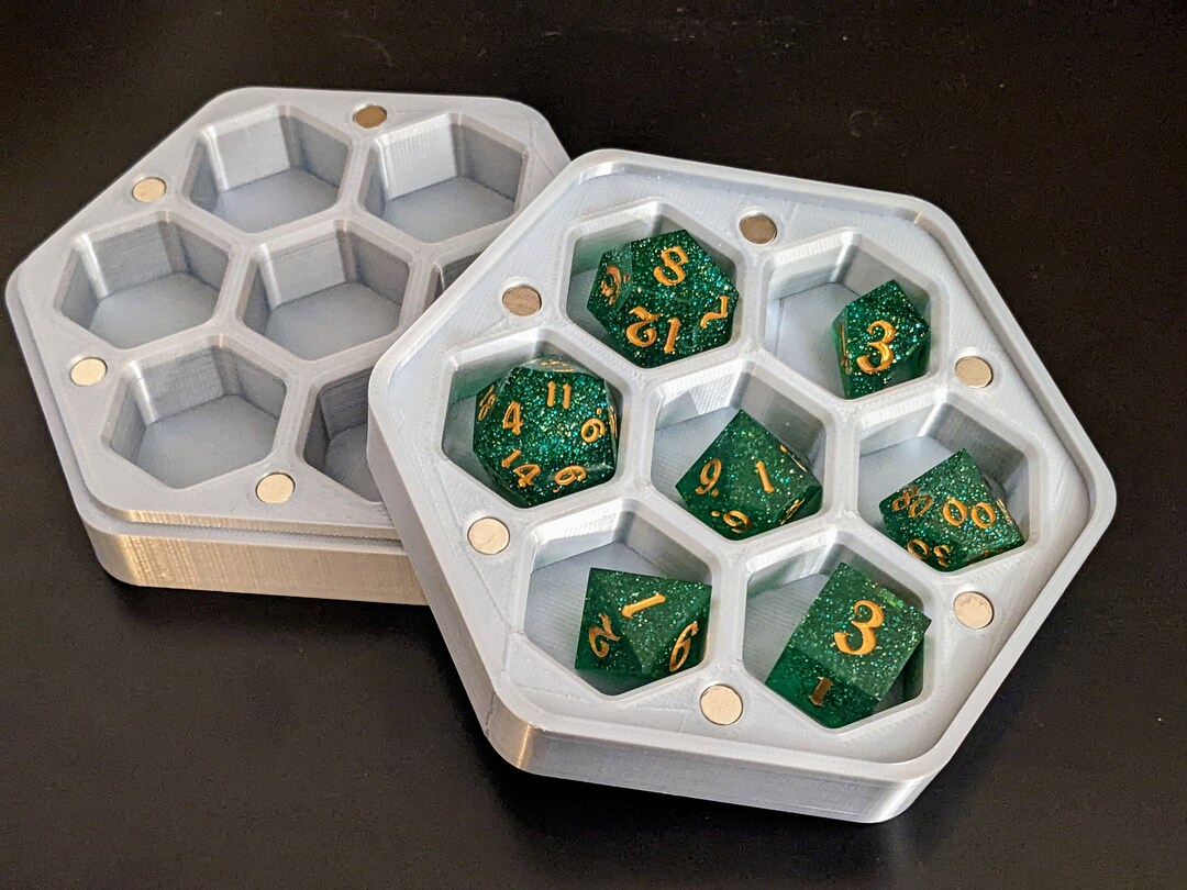 Hex Shaped Dice Vault, 3D Printed - Etsy