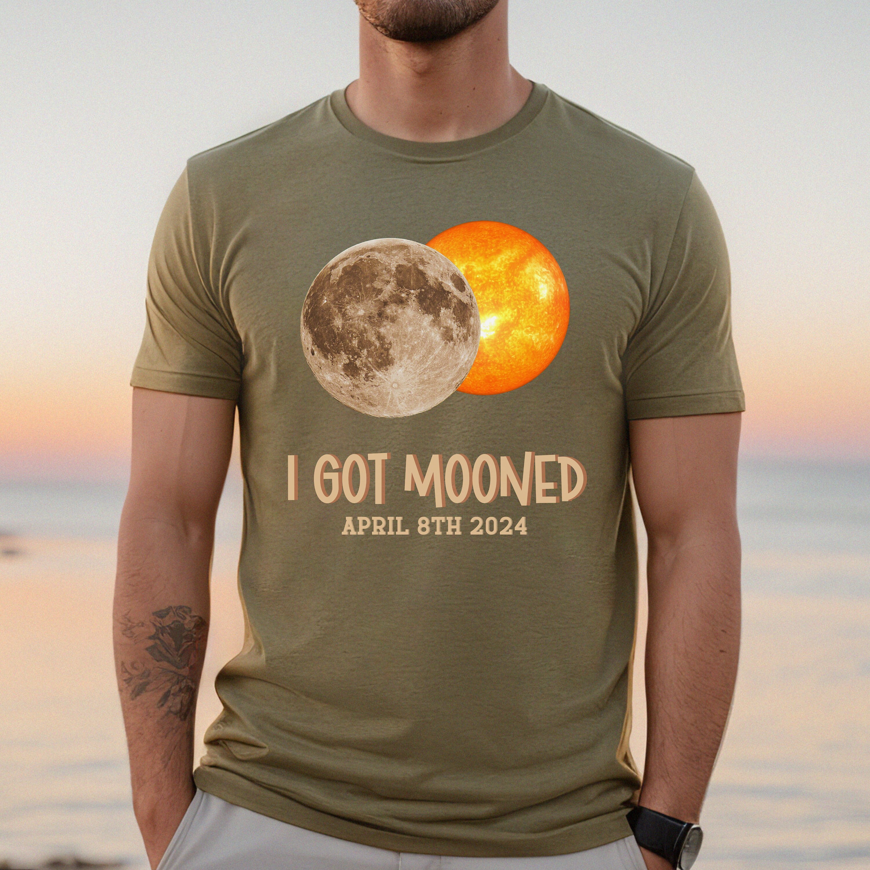 Total Solar Eclipse Shirt April 8 2024 Souvenir I Got Mooned - Etsy