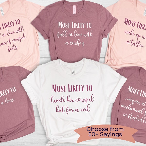 Most Likely to Shirt - Etsy