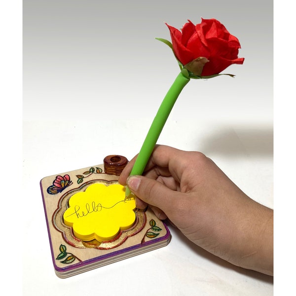 Flower Shaped Post It Notes - Etsy Australia