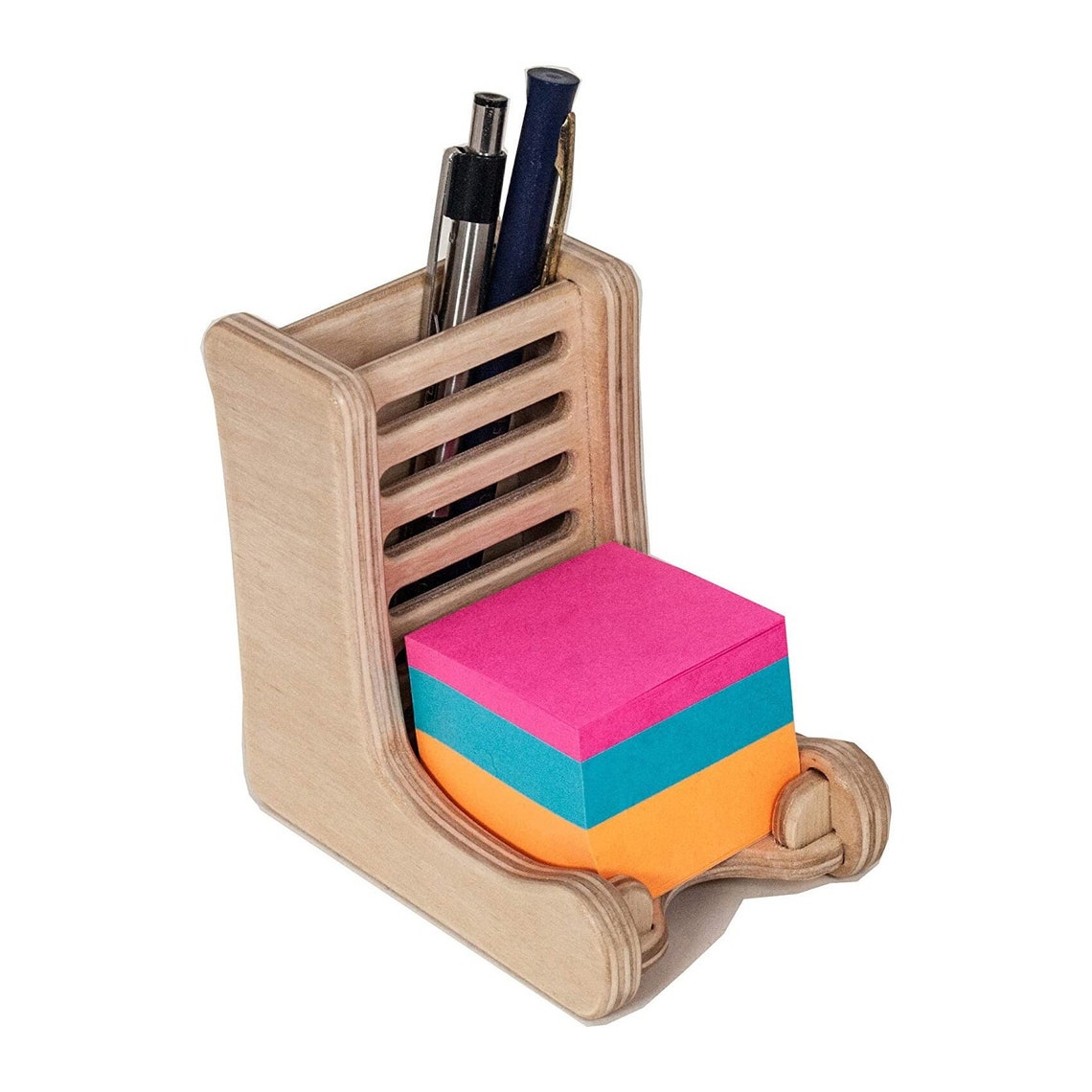 Sticky Notes Cube (2" X 2") and Pen Holder (includes Note Cube) by ...