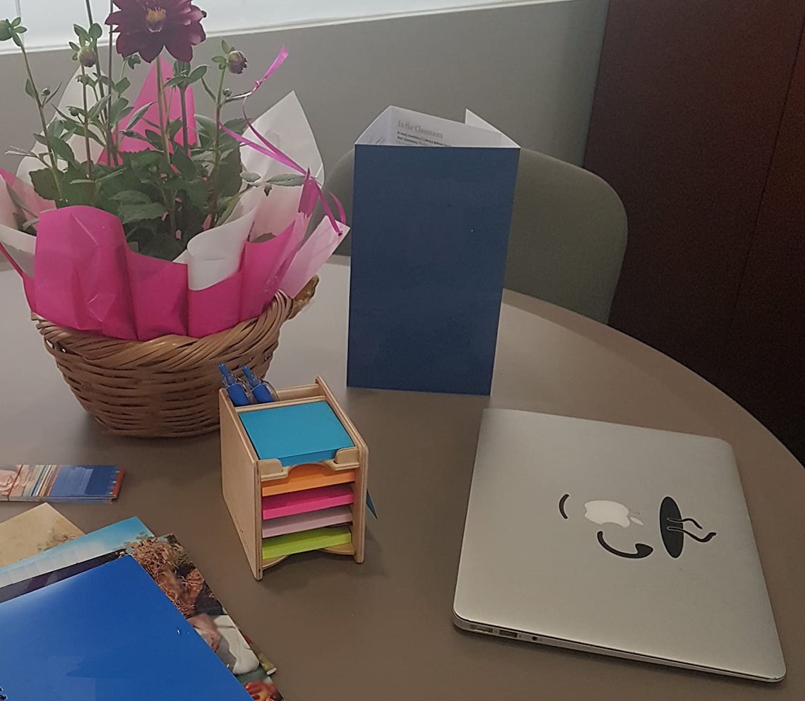 Sticky Notes Holder Pen Holder Sticky Notes 3x3 - Etsy