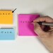 Sticky Notes Cube (2" X 2") and Pen Holder (includes Note Cube) by ...