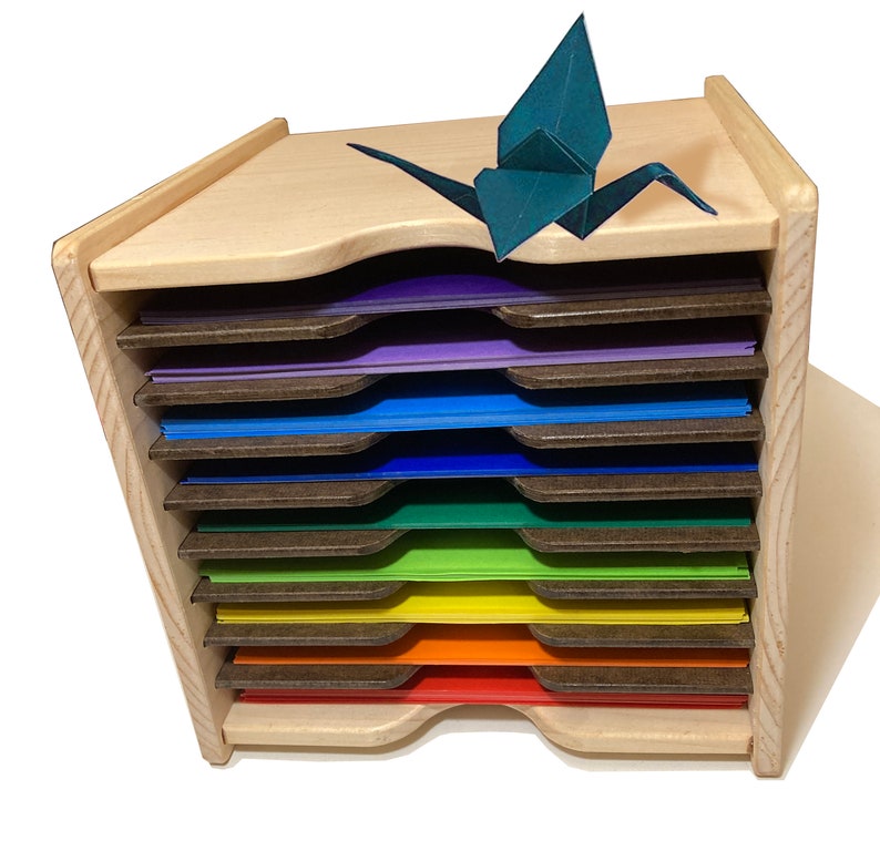 Origami Paper Organizer for 6x6 Inch Sheets - by Strictly Origamic - Etsy