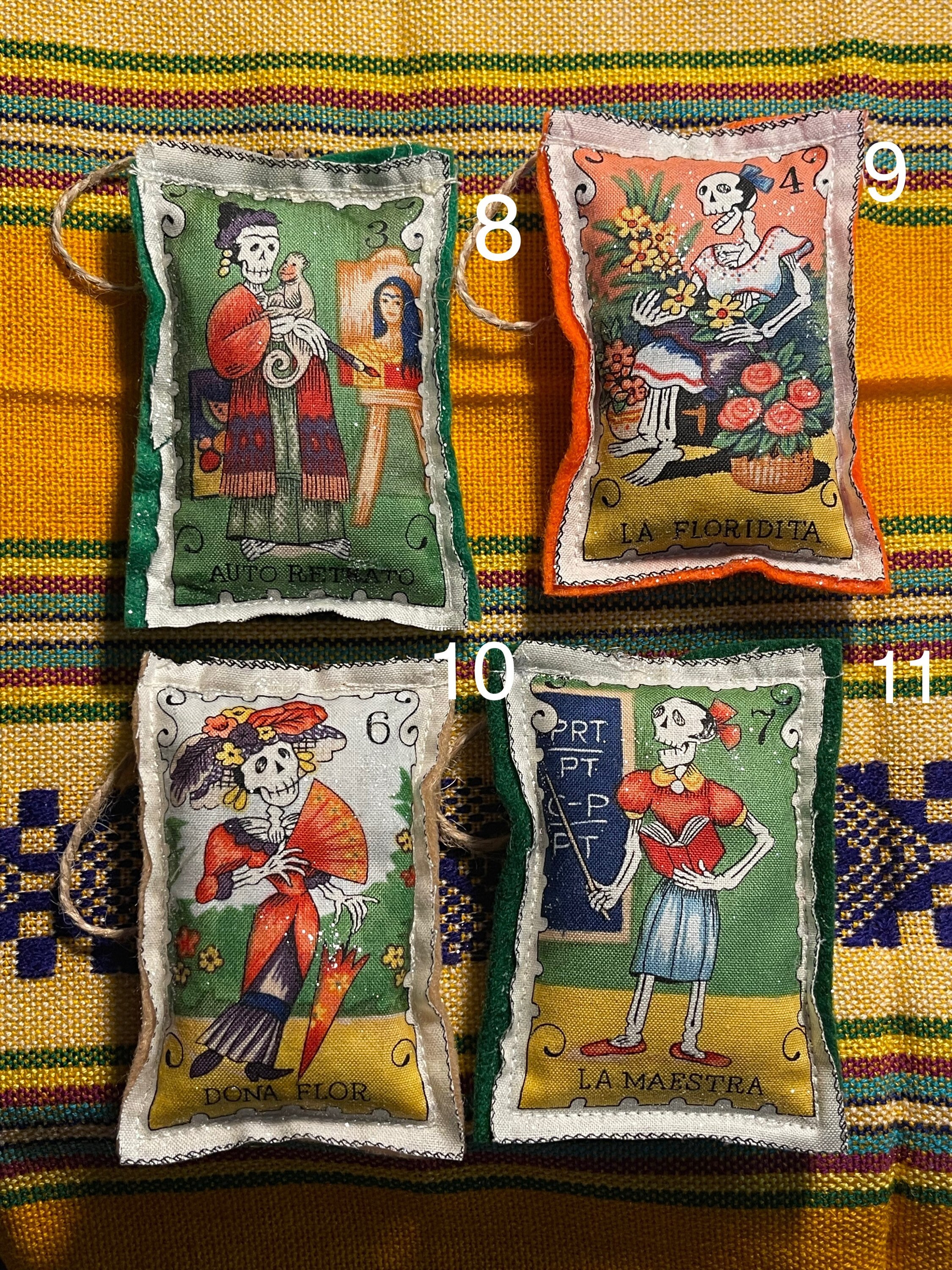 Scented Loteria Sachets Female - Etsy