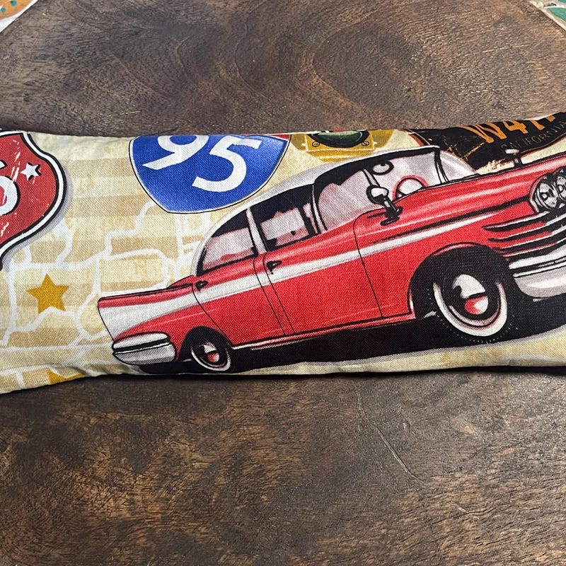 Vintage Car Pillow - Etsy
