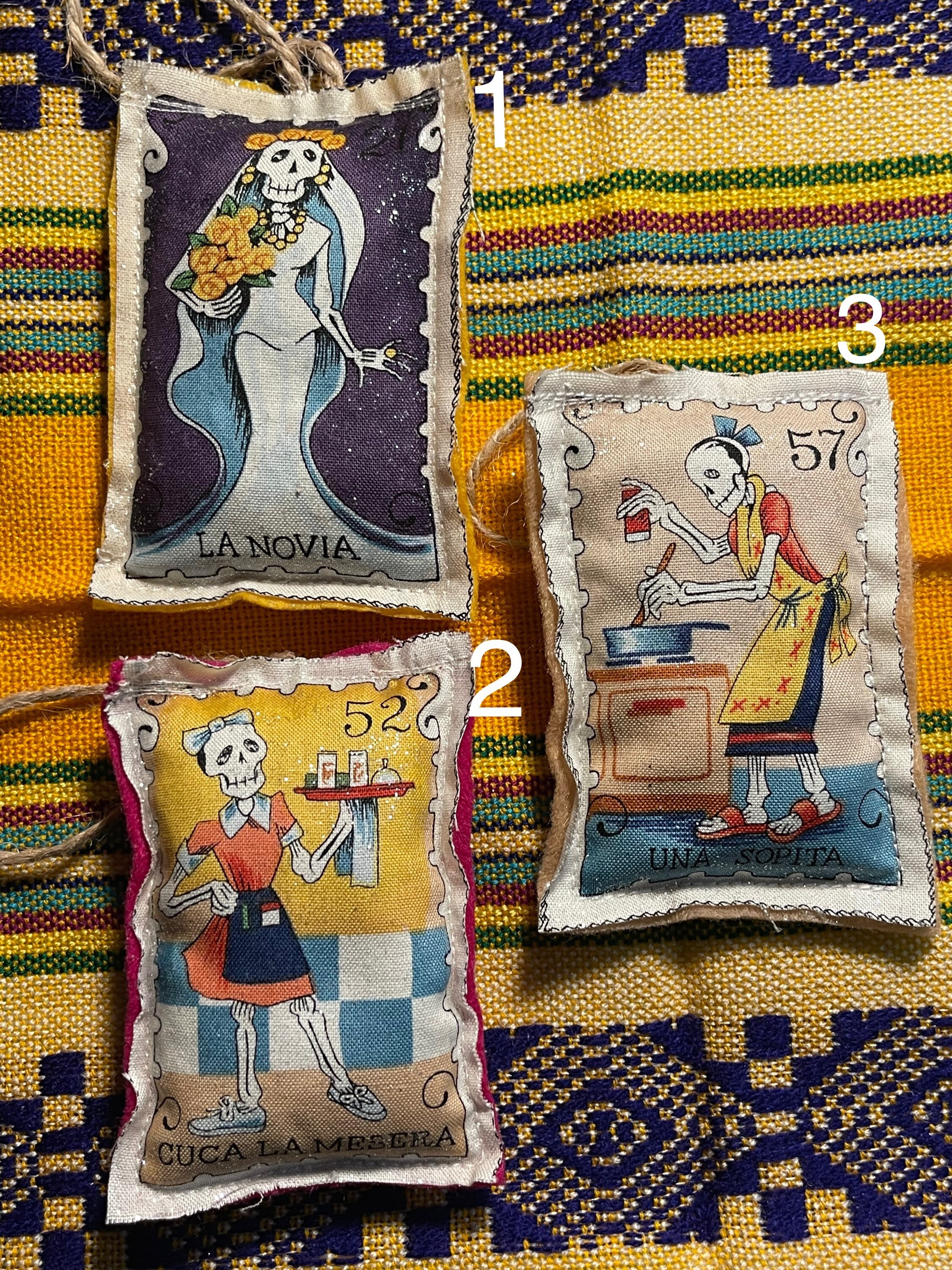 Scented Loteria Sachets Female - Etsy